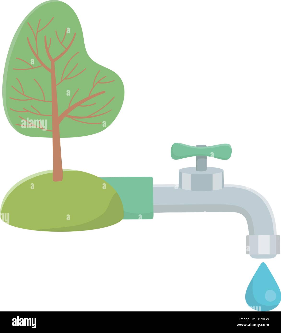 Water tap design, Clean faucet liquid drink wet kitchen and home theme ...