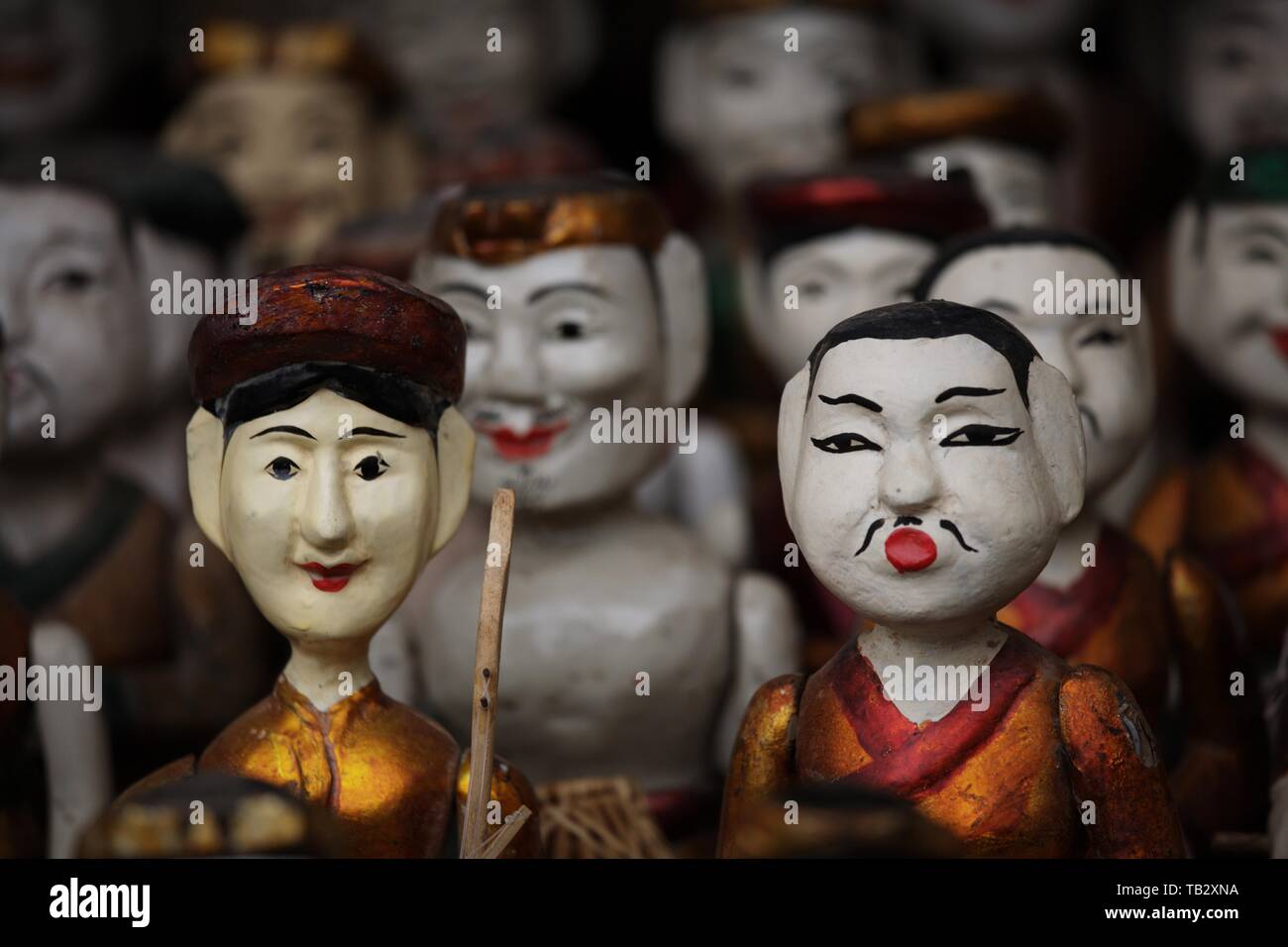 Vietnamese water puppets Stock Photo - Alamy