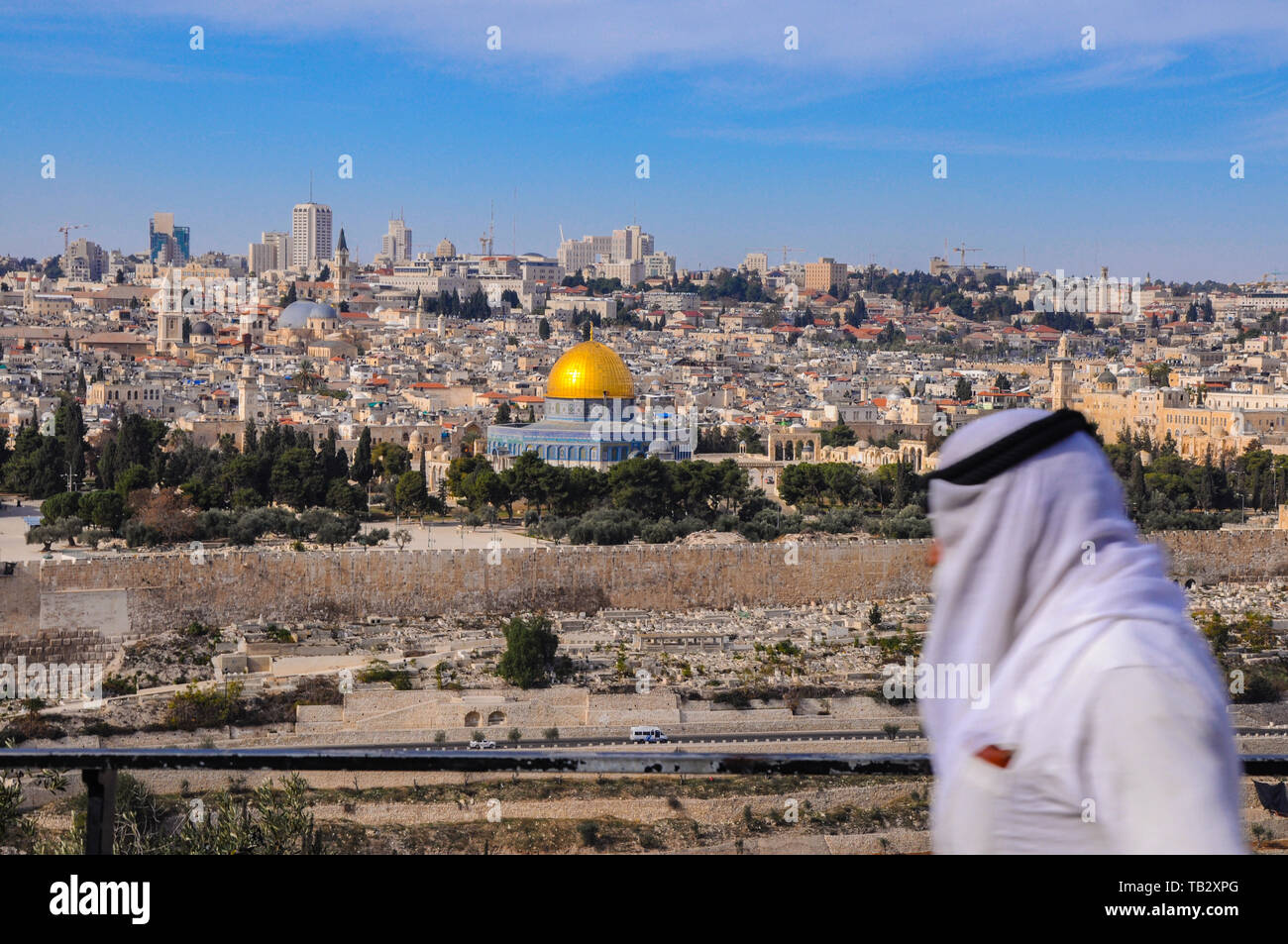 Skyline of jerusalem hi-res stock photography and images - Alamy
