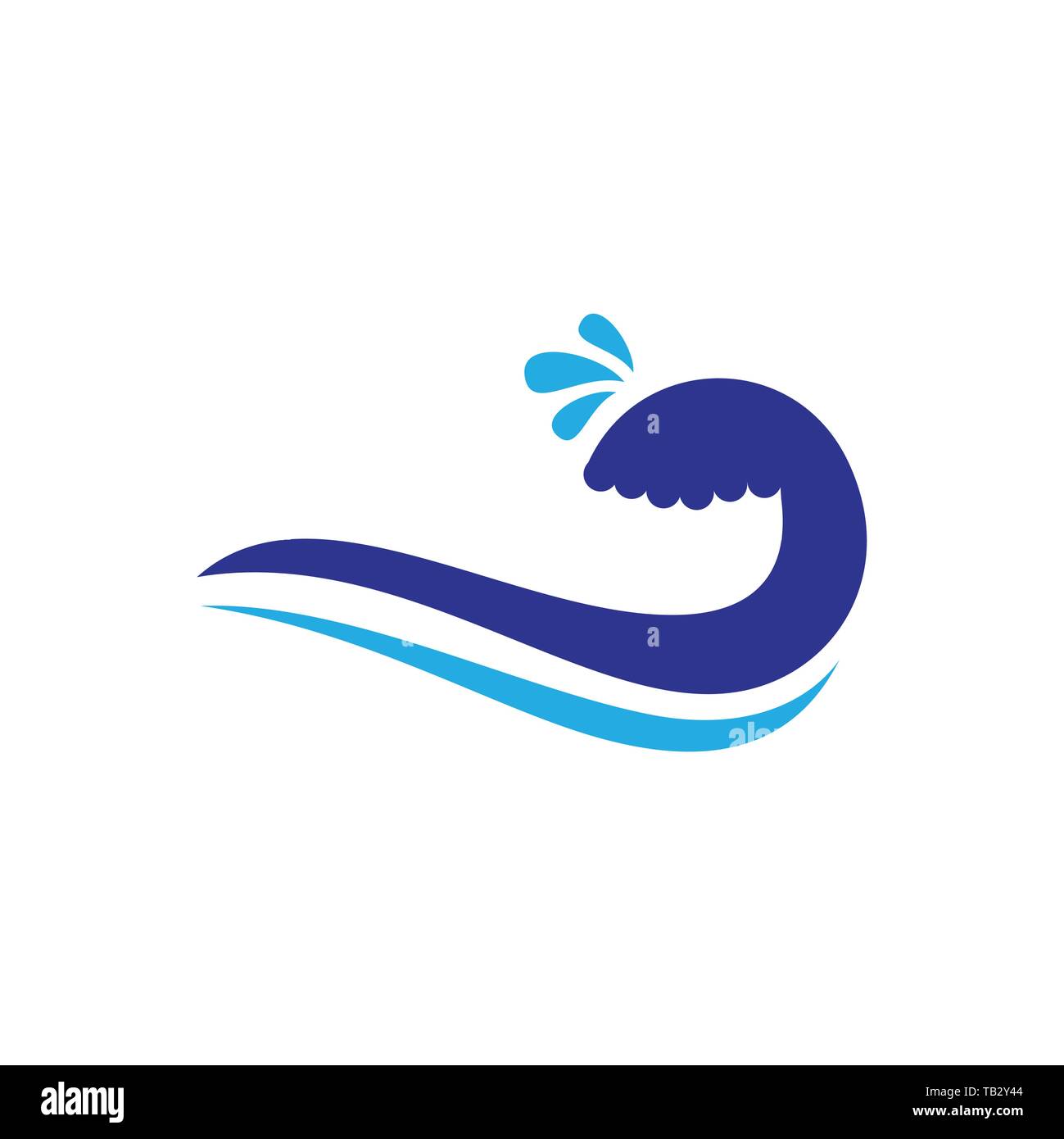 Tide rolling Stock Vector Images - Alamy