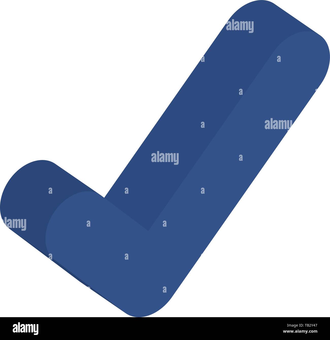 ok check symbol isolated icon Stock Vector Image & Art - Alamy
