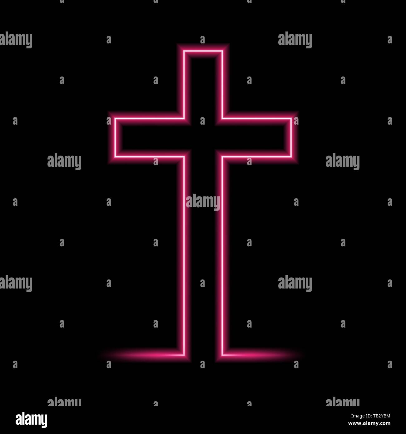 Neon Church Sign High Resolution Stock Photography and Images - Alamy