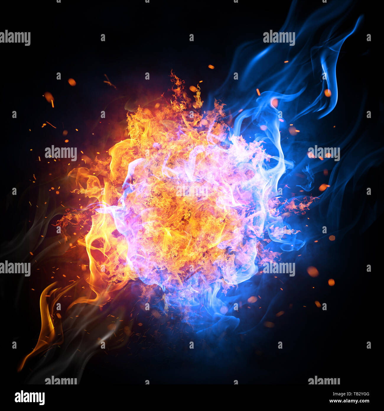 Fire effect hi-res stock photography and images - Alamy