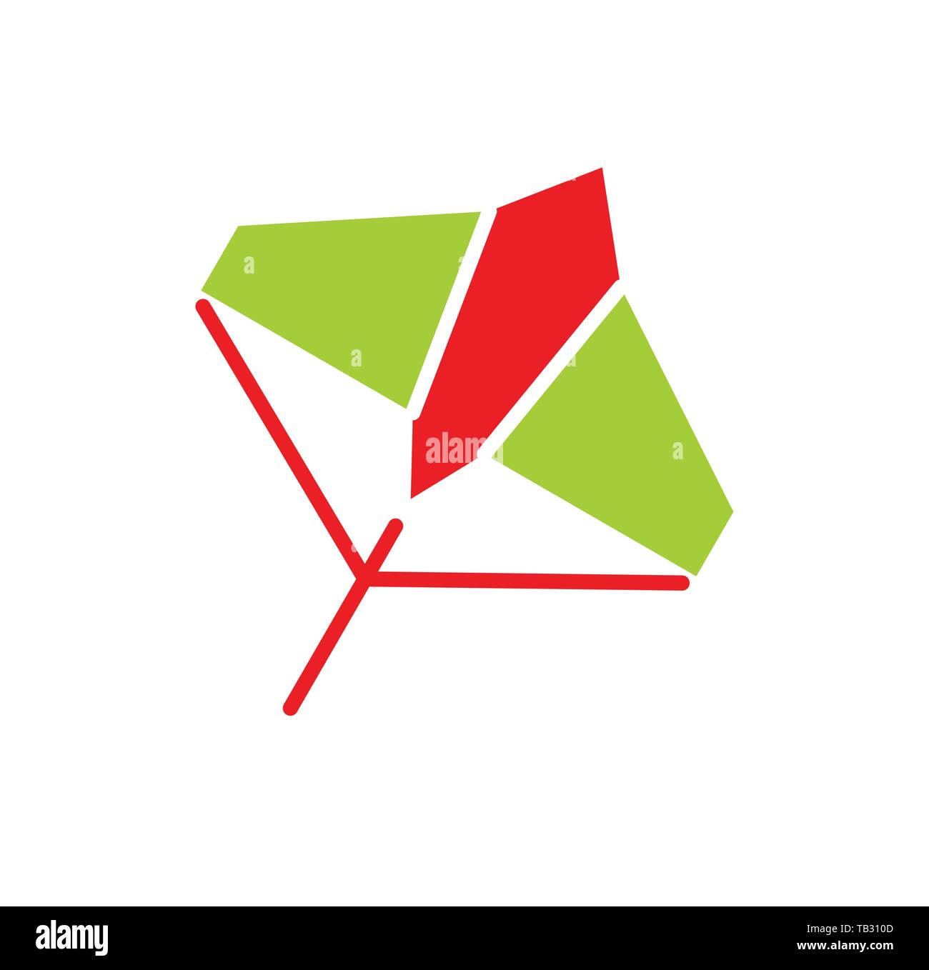 Kite icon on black background for graphic and web design. Simple vector ...