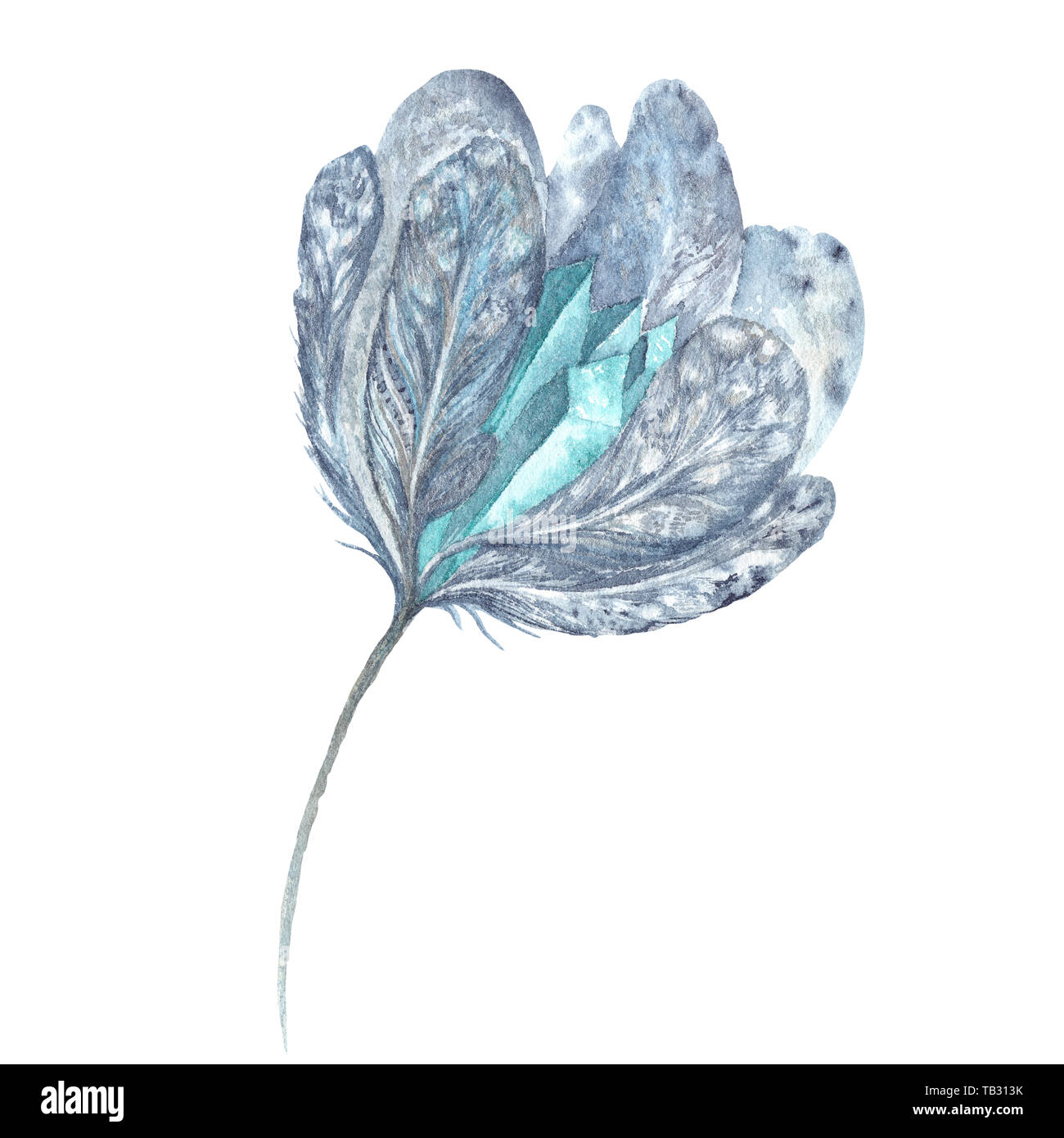 Boho style design elements Cut Out Stock Images & Pictures - Alamy