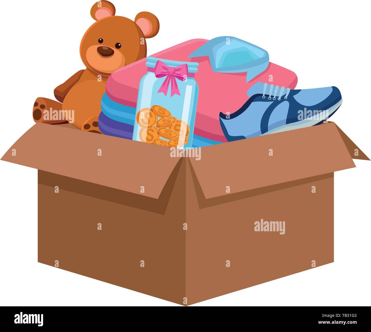 Small pile coins Stock Vector Images - Alamy