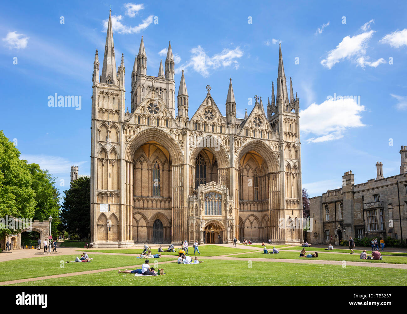 Peterborough cathedral hi-res stock photography and images - Alamy