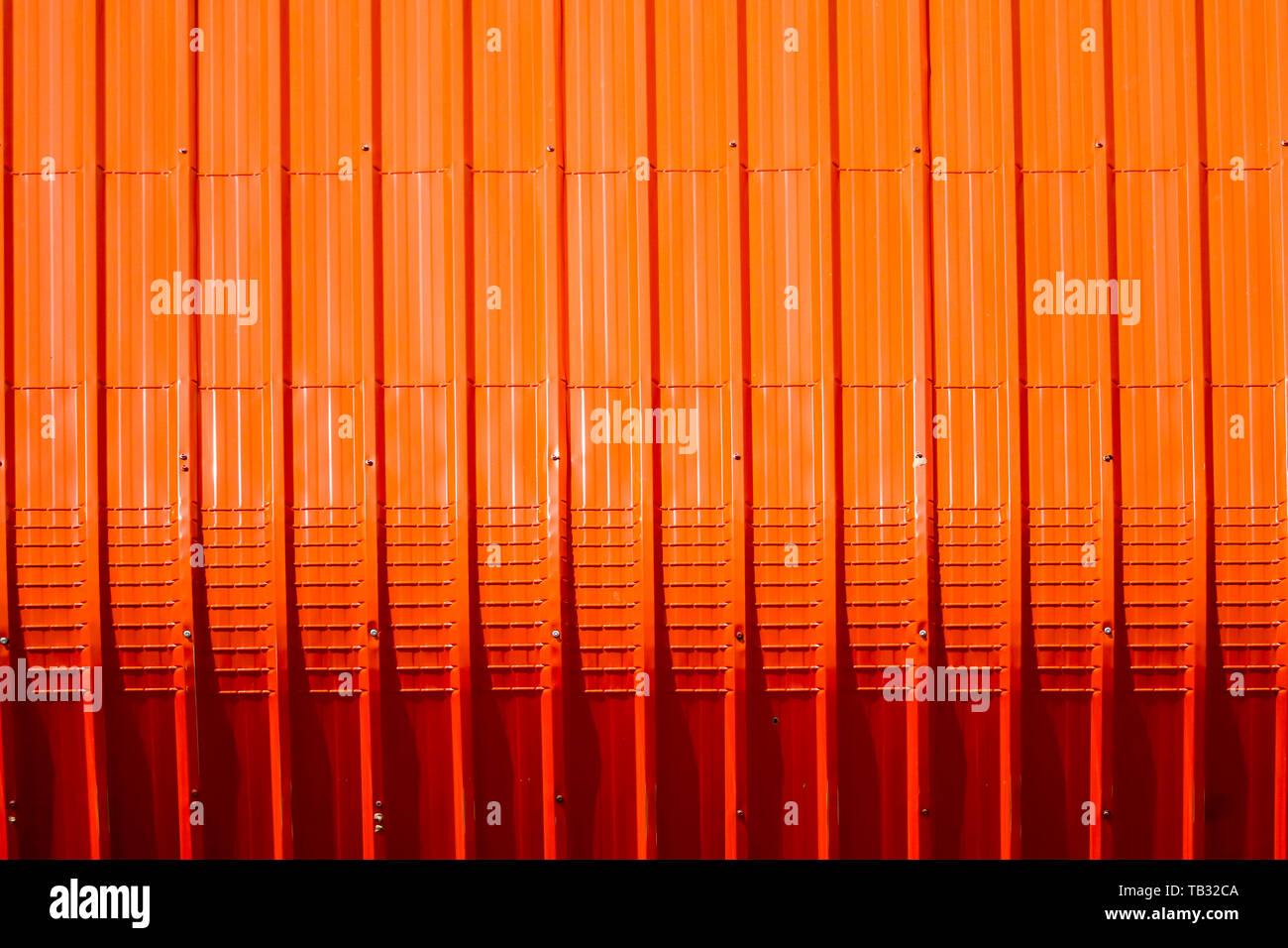 metal sheet pattern and vertical line design on surface Stock Photo - Alamy