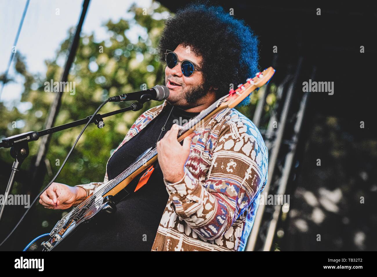 UK alternative Hip-Hop artist Dylan Cartlidge performs onstage at ...