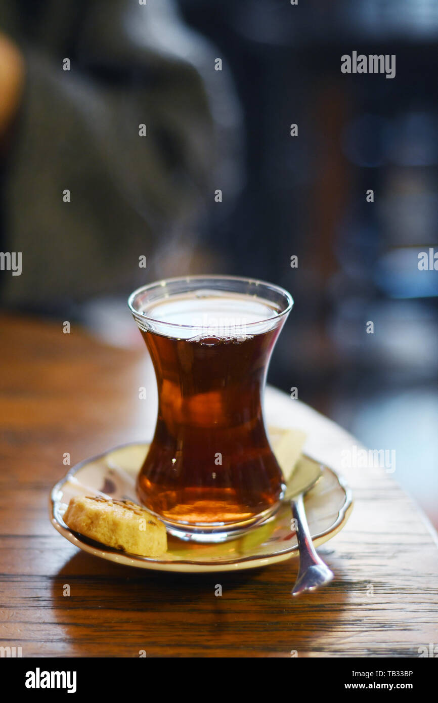 Turkish tea in service hi-res stock photography and images - Alamy