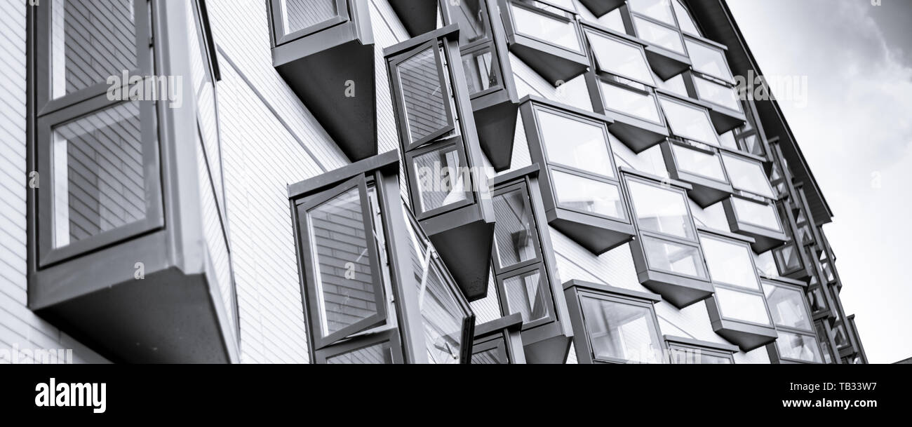 Typical modern buildings of Edinburgh Stock Photo - Alamy