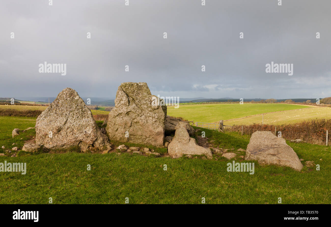 The Grey Mare and her Colts is a Neolithic chambered long barrow that ...