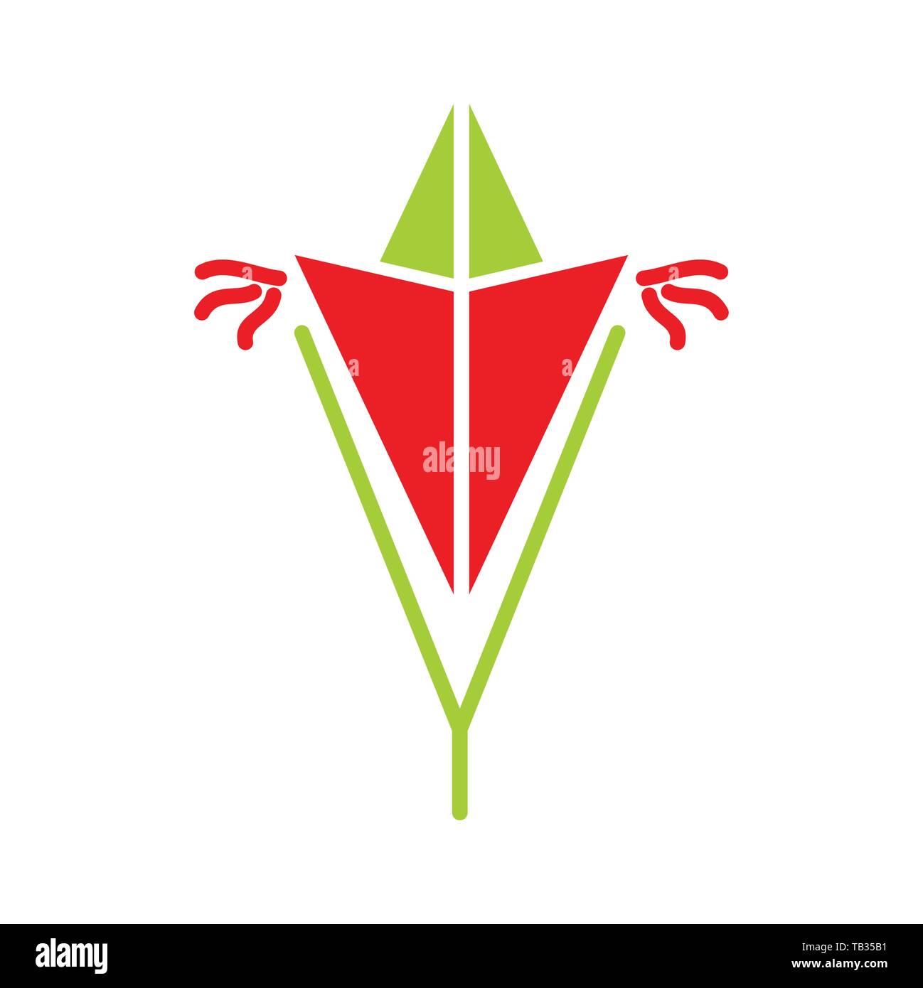 Kite icon on black background for graphic and web design. Simple vector ...