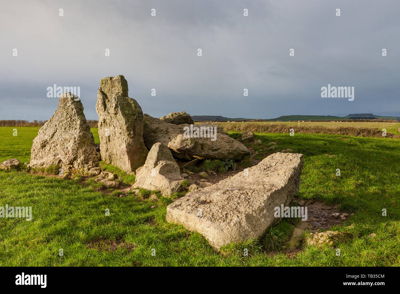 The Grey Mare and her Colts is a Neolithic chambered long barrow that ...
