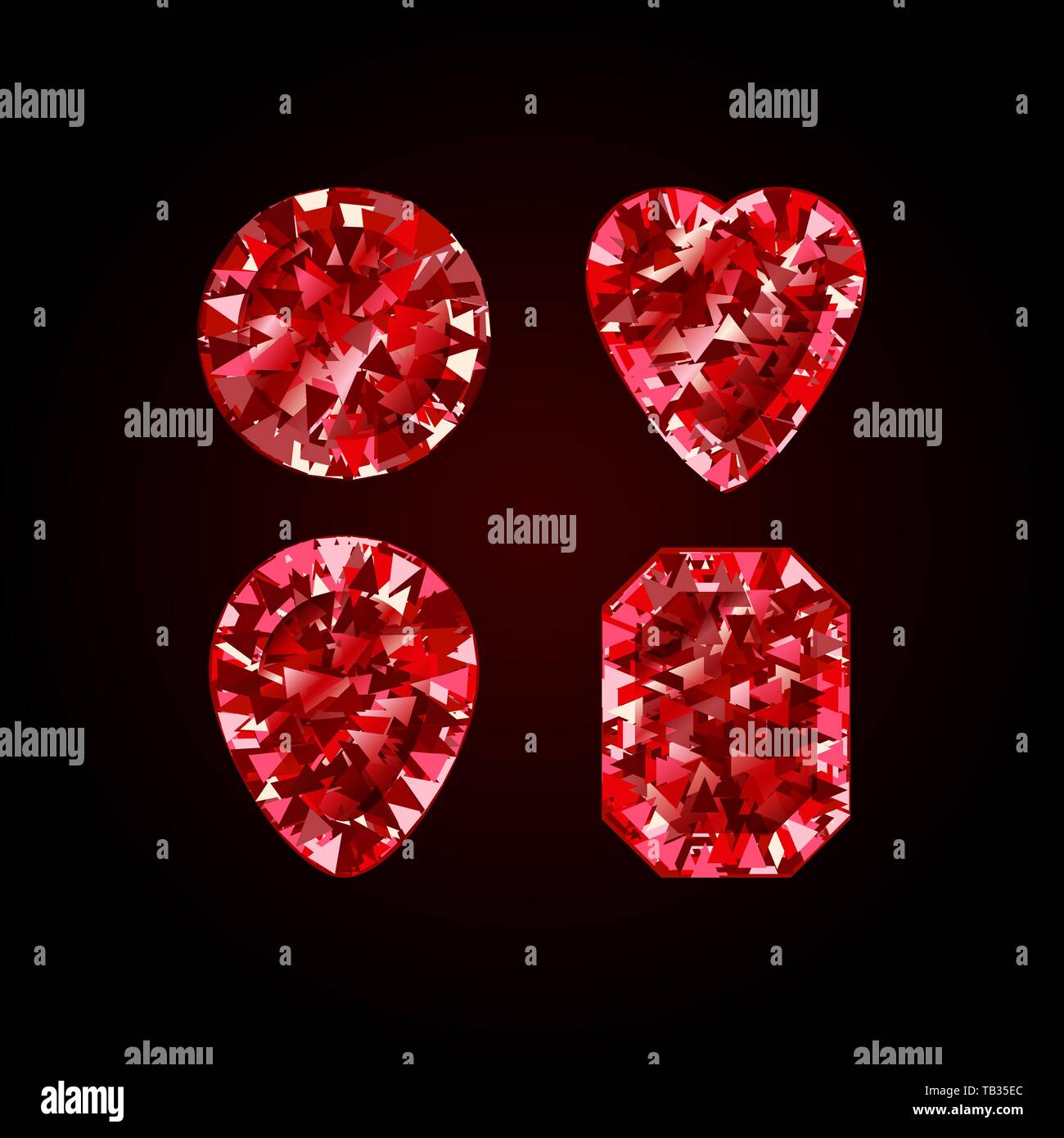 Black A Red Diamond Logo