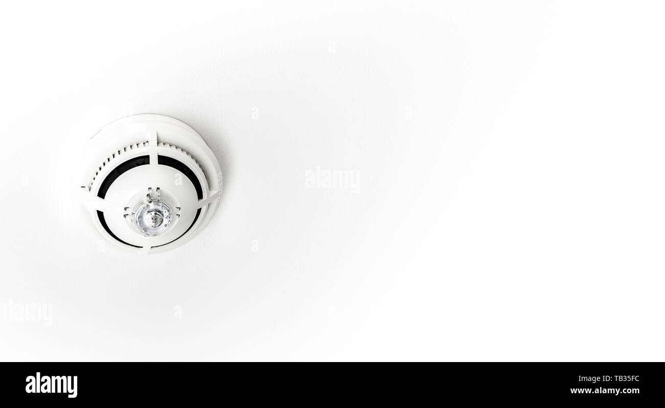 A fire sprinkler system is an active fire protection method Stock Photo ...