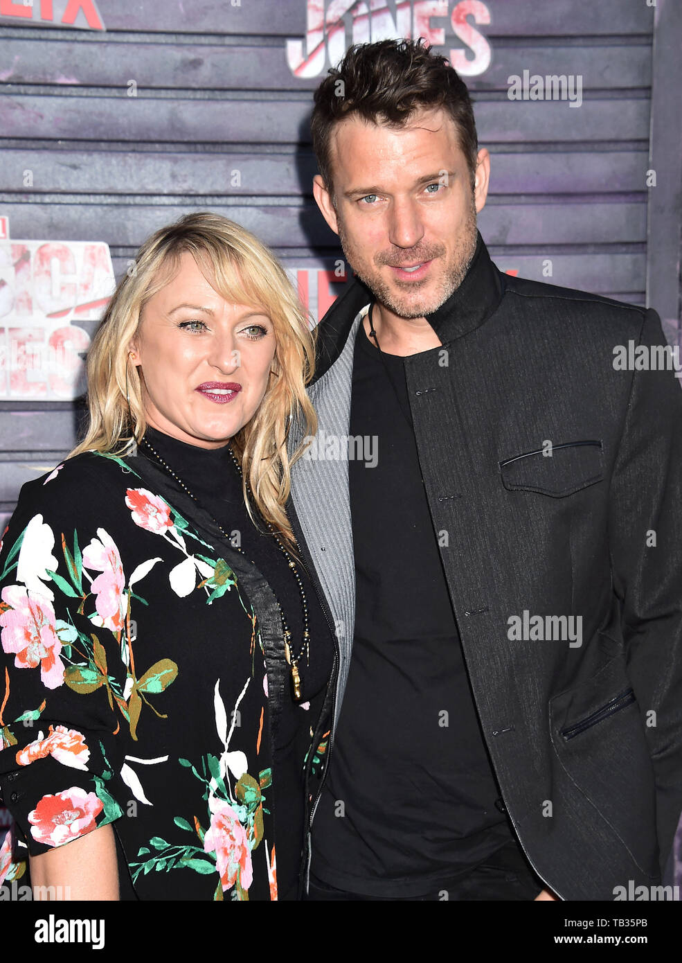 HOLLYWOOD, CA - MAY 28: Wil Traval (R) and guest attend a Special ...