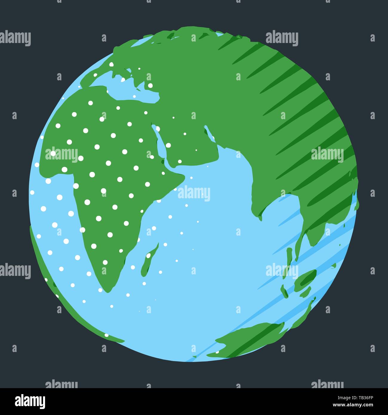 Comic map of europe hi-res stock photography and images - Alamy