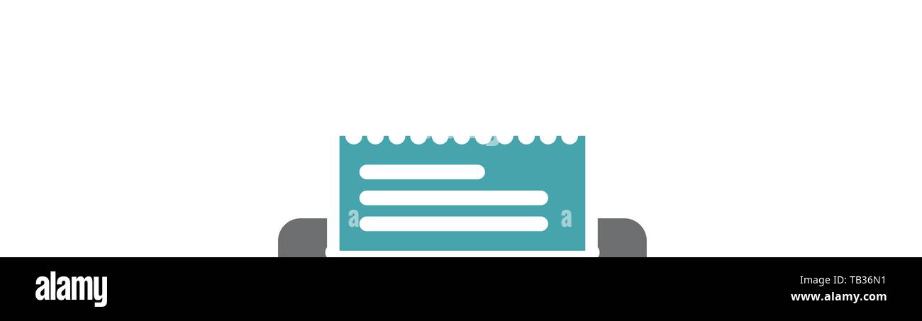 Pos terminal icon on background for graphic and web design. Simple ...
