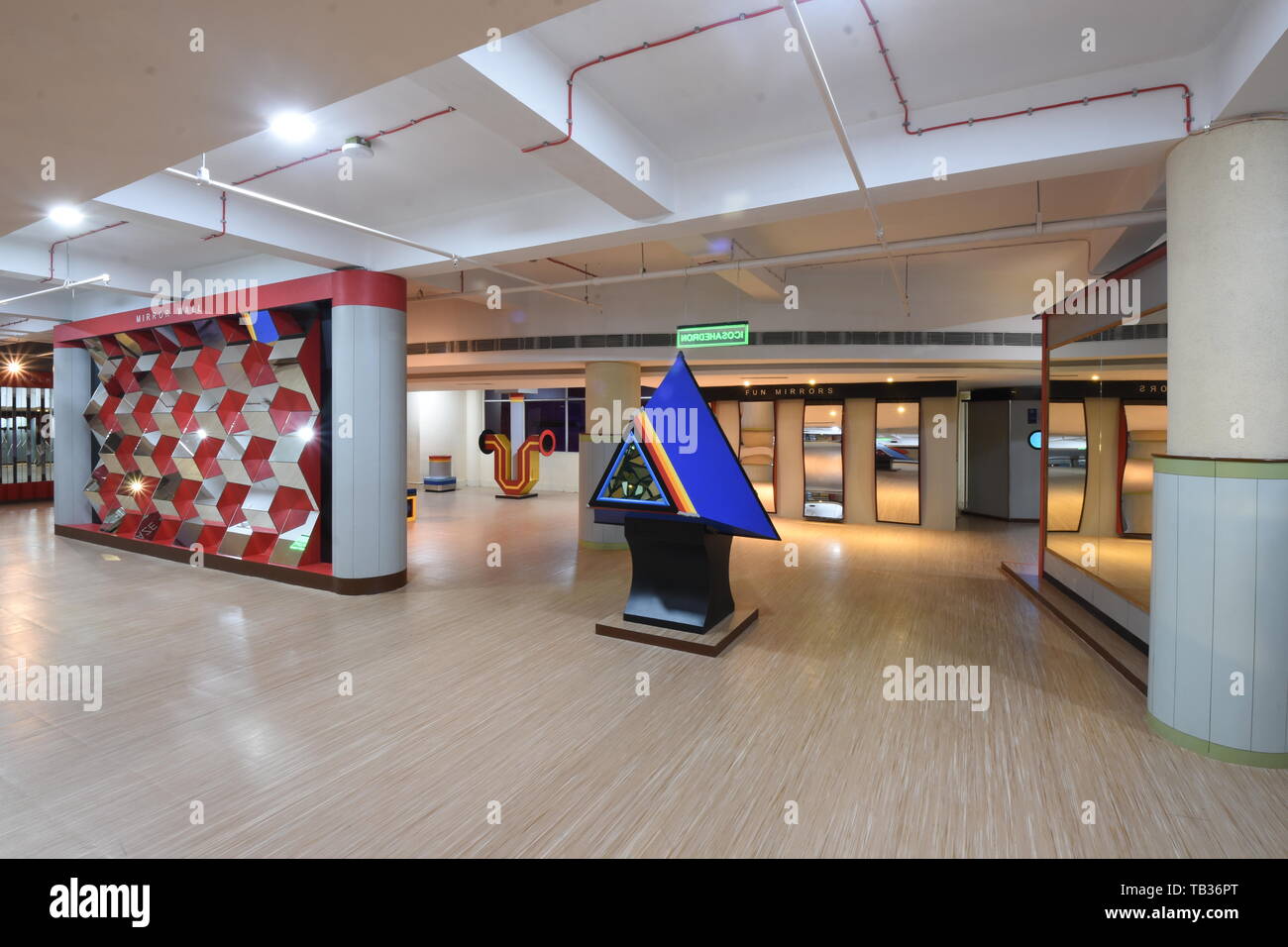 Mirror Magic gallery at the Space Odyssey building of the Science City ...