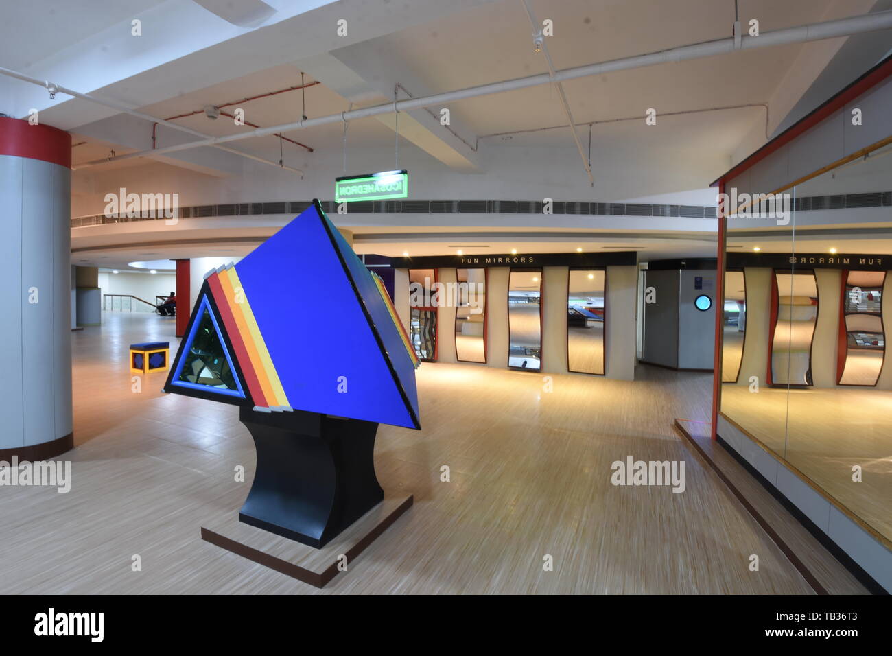 Mirror Magic gallery at the Space Odyssey building of the Science City ...