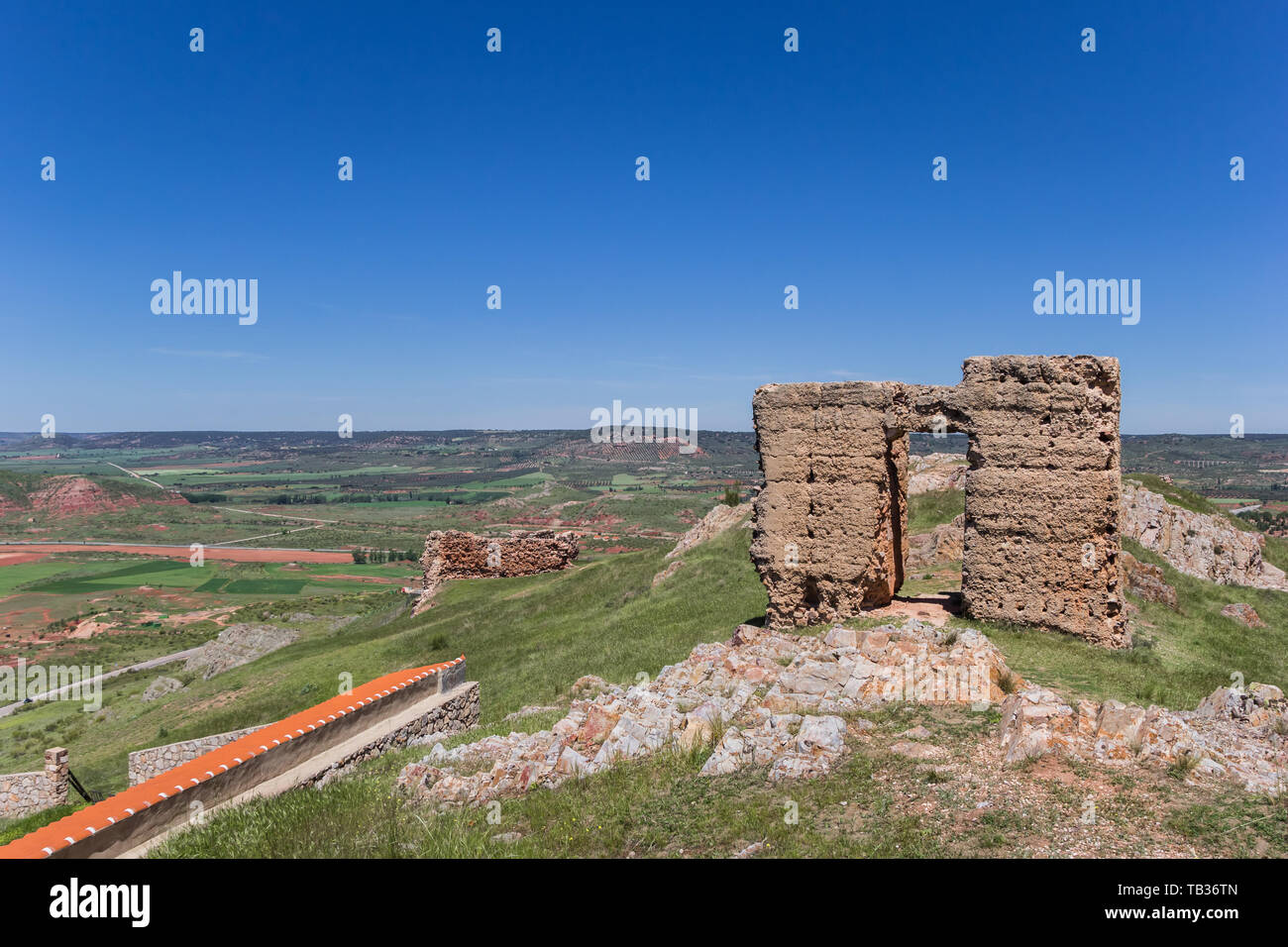 Alcaraz castle hi-res stock photography and images - Alamy