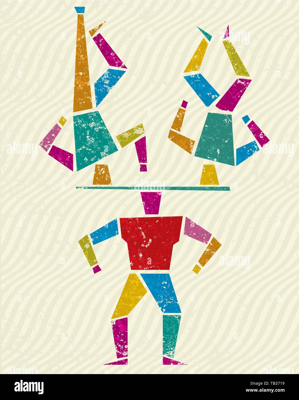 Strong man circus hi-res stock photography and images - Alamy