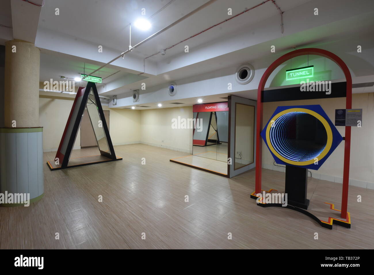 Mirror Magic gallery at the Space Odyssey building of the Science City ...