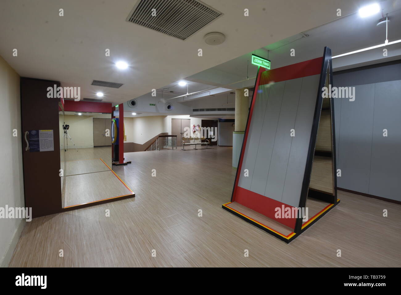 Mirror Magic gallery at the Space Odyssey building of the Science City ...