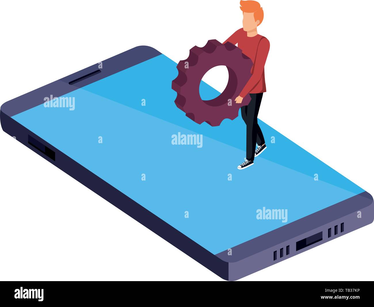 Lifting in progress Cut Out Stock Images & Pictures - Alamy