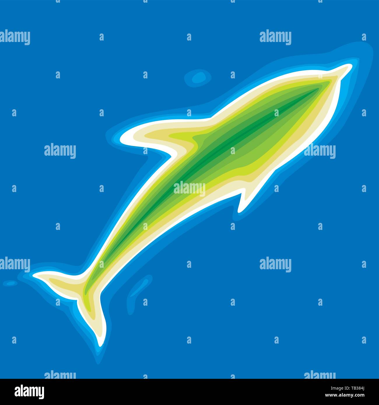 Island Of The Blue Dolphins Detailed Map