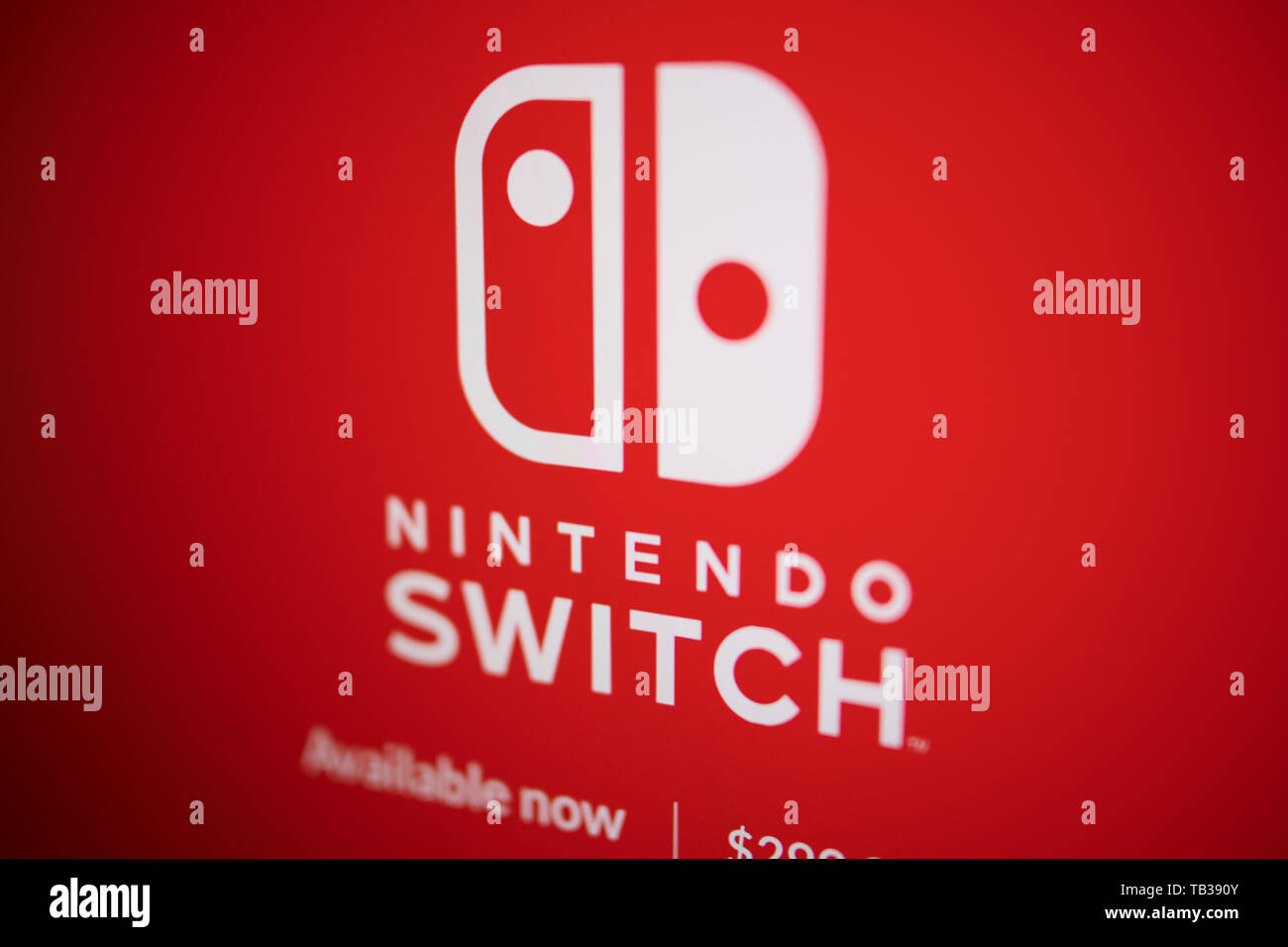 Nintendo switch logo game logo hi-res stock photography and images - Alamy