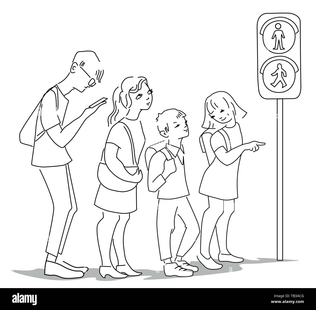 Traffic Lights Vector Vectors High Resolution Stock Photography and ...