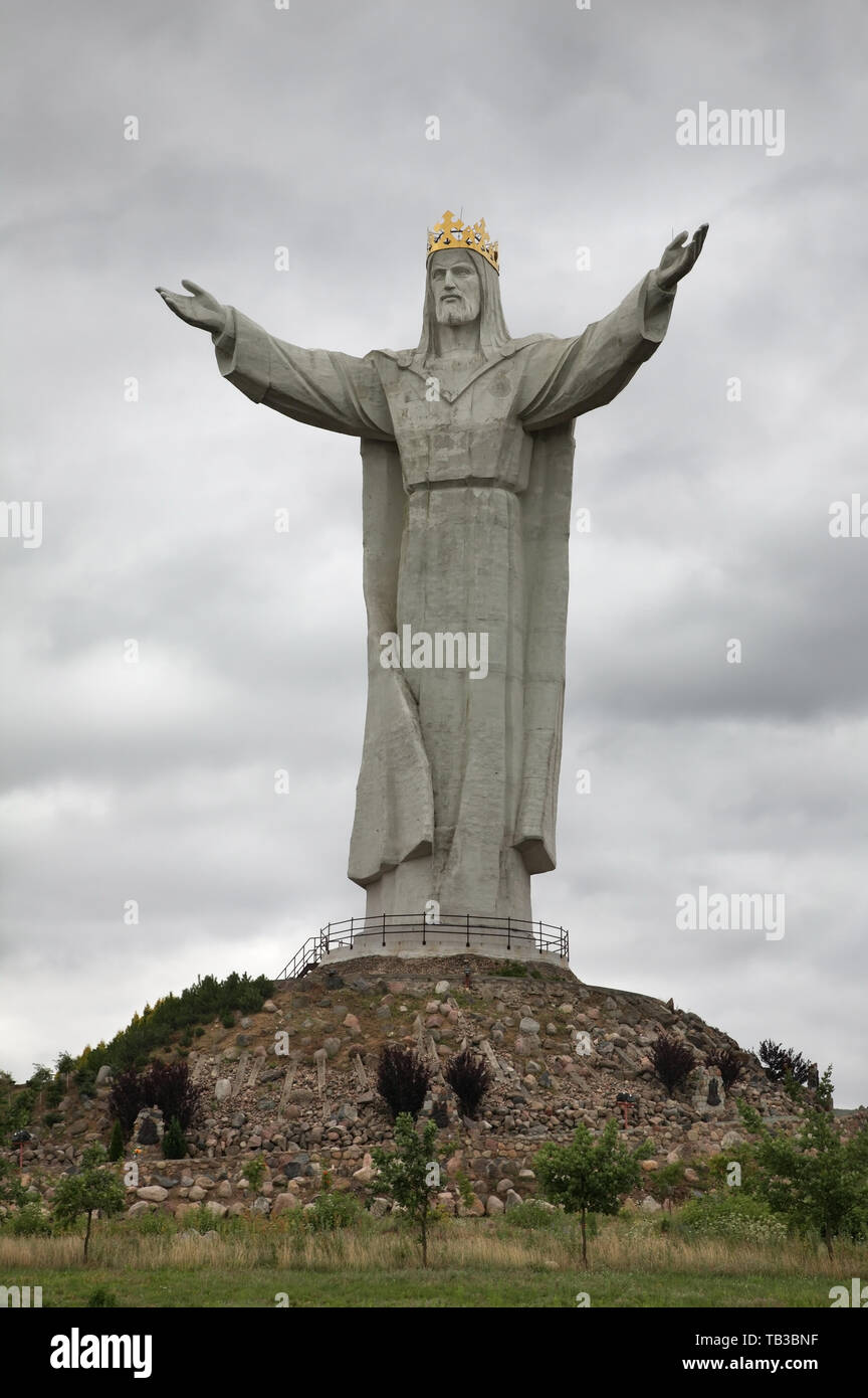 Christ the king statue in poland hi-res stock photography and images ...