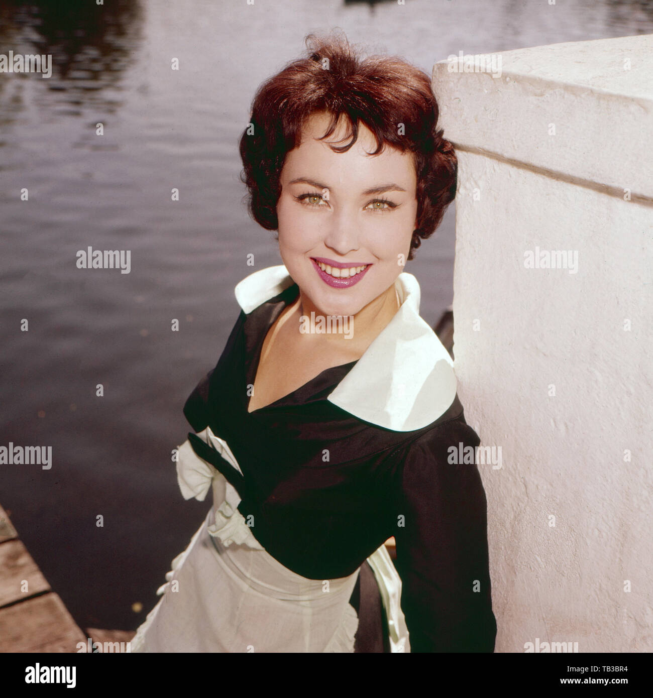 Monika Dahlberg, deutsche Schauspielerin, Deutschland ca. 1958. German ...