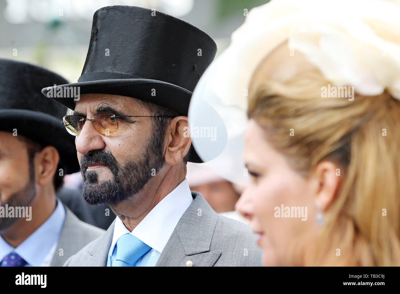 19.06.2018, Ascot, Windsor, Great Britain - Sheikh Mohammed bin Rashid ...