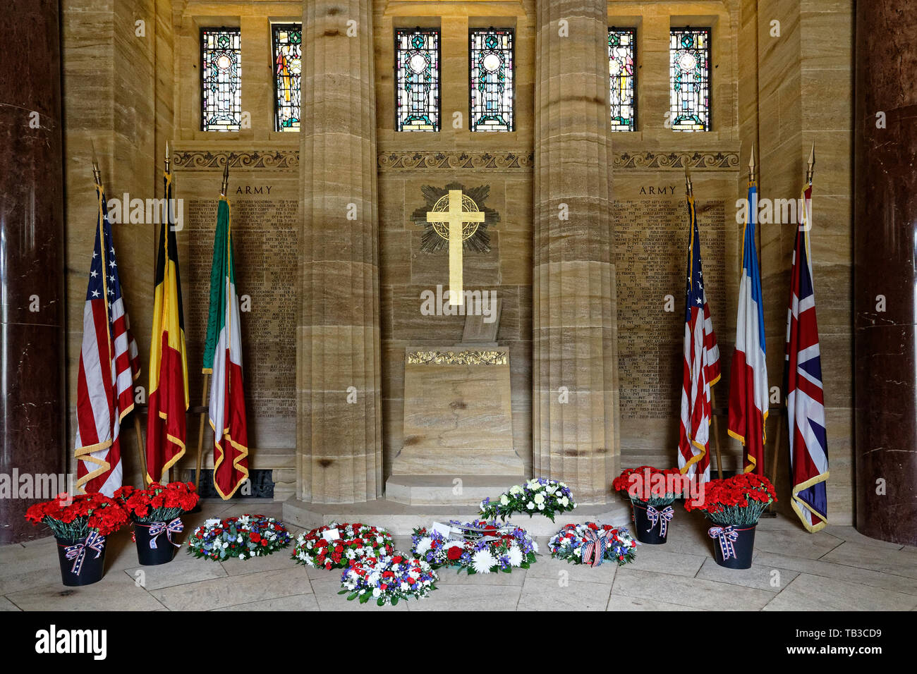 Memorial Day 2019 UK Service at the ABMC American Military Cemetery ...