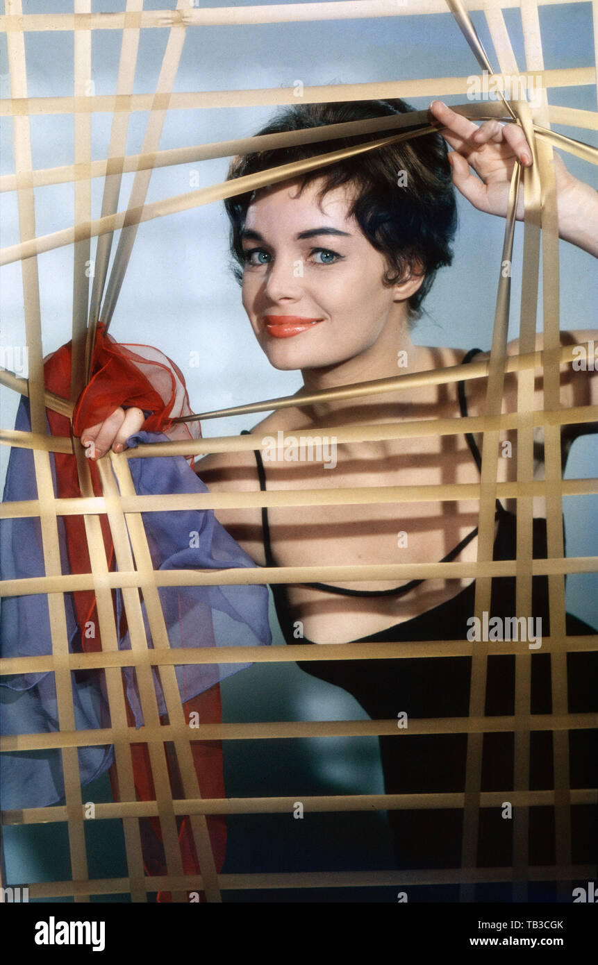 Renate Ewert, deutsche Schauspielerin, Deutschland ca. 1962. German ...