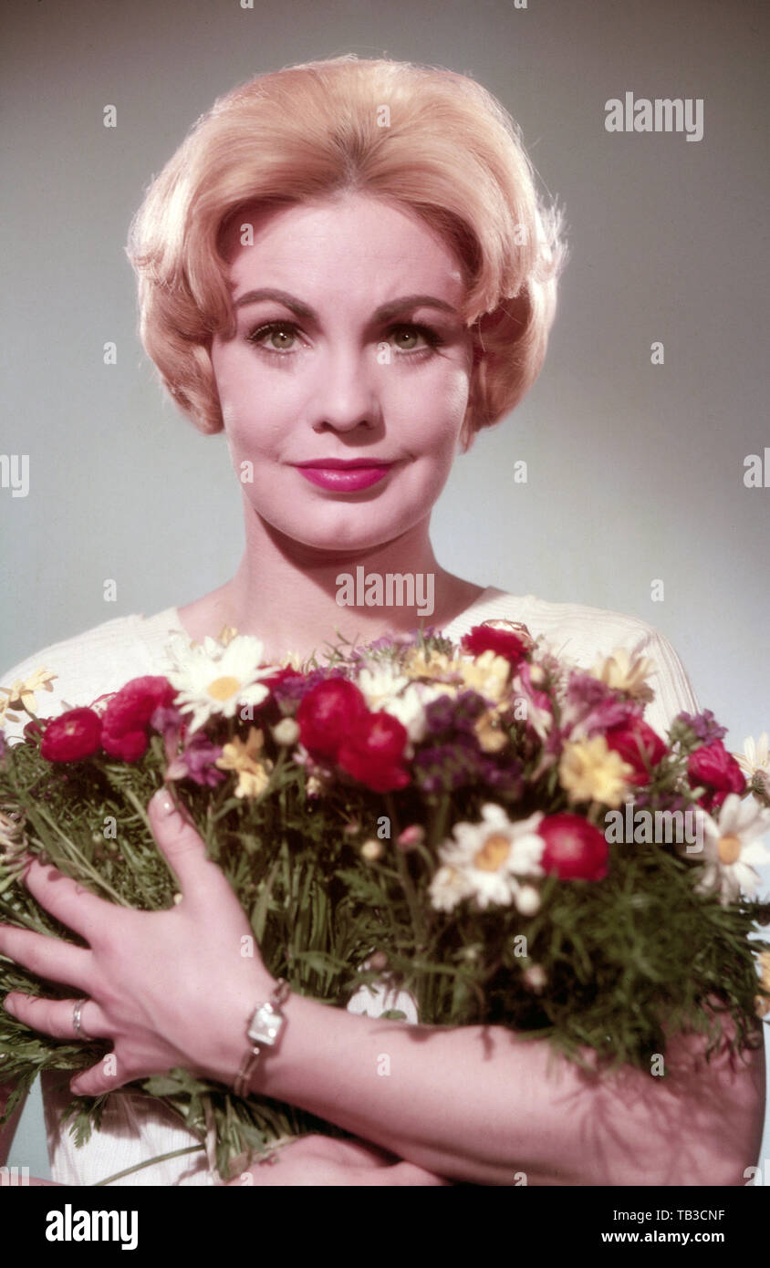 Erika Remberg, österreichische Schauspielerin, Deutschland frühe 1960er ...