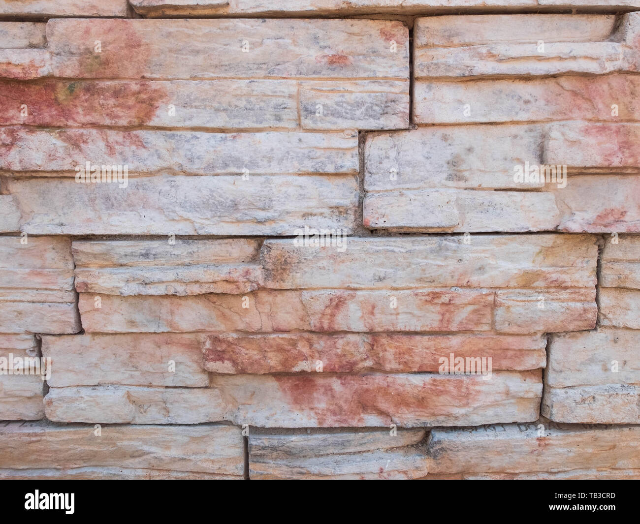 Decorative wall facing panels brickwork. Background pattern Stock Photo ...