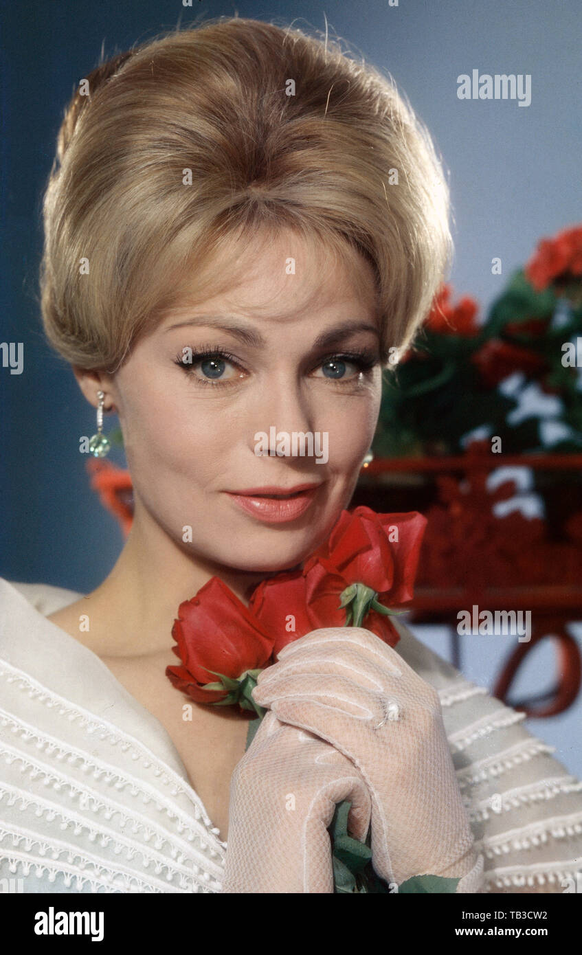 Dany Robin, französische Schauspielerin, Deutschland frühe 1960er Jahre ...