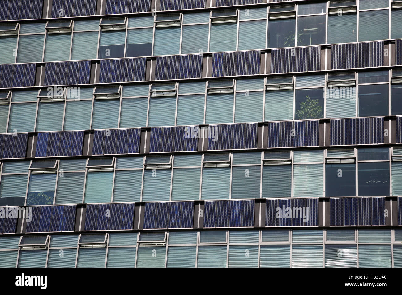 Solar cells at facade hi-res stock photography and images - Alamy