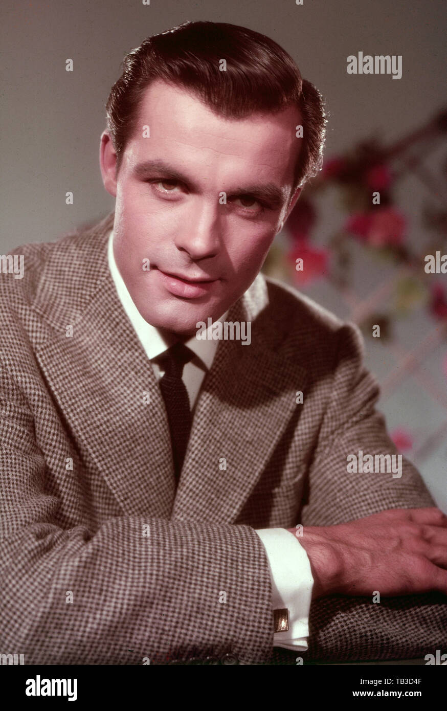 Toni Sailer, österreichischer Skirennläufer, Schauspieler und Sänger ...