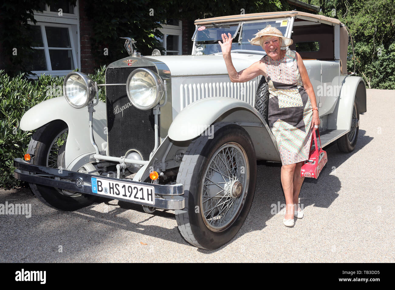 12.08.2018, Hoppegarten , Brandenburg, Germany - Germany - Heidi Hetzer ...