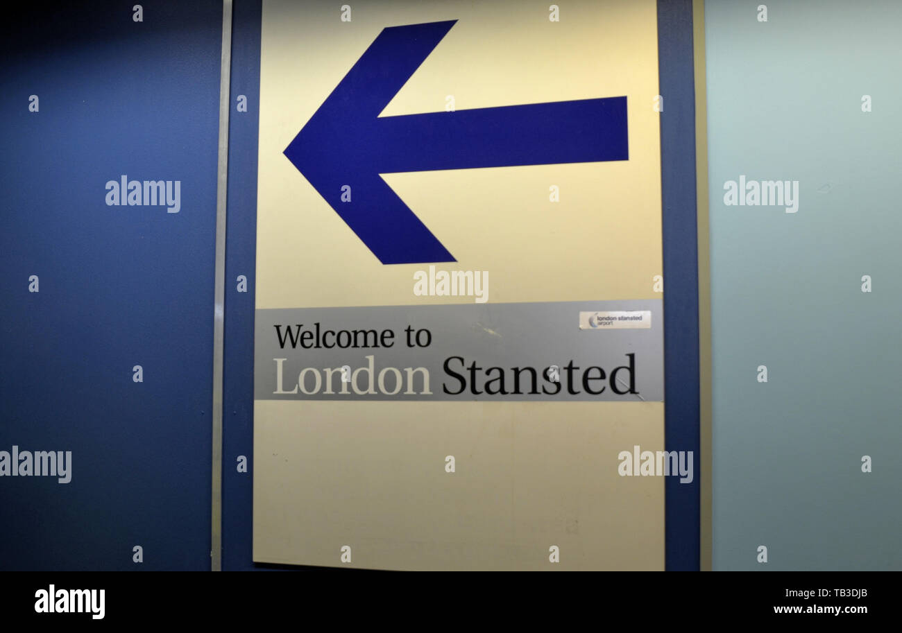 Stansted Airport - Stansted Express London, United Kingdom. June 14 ...