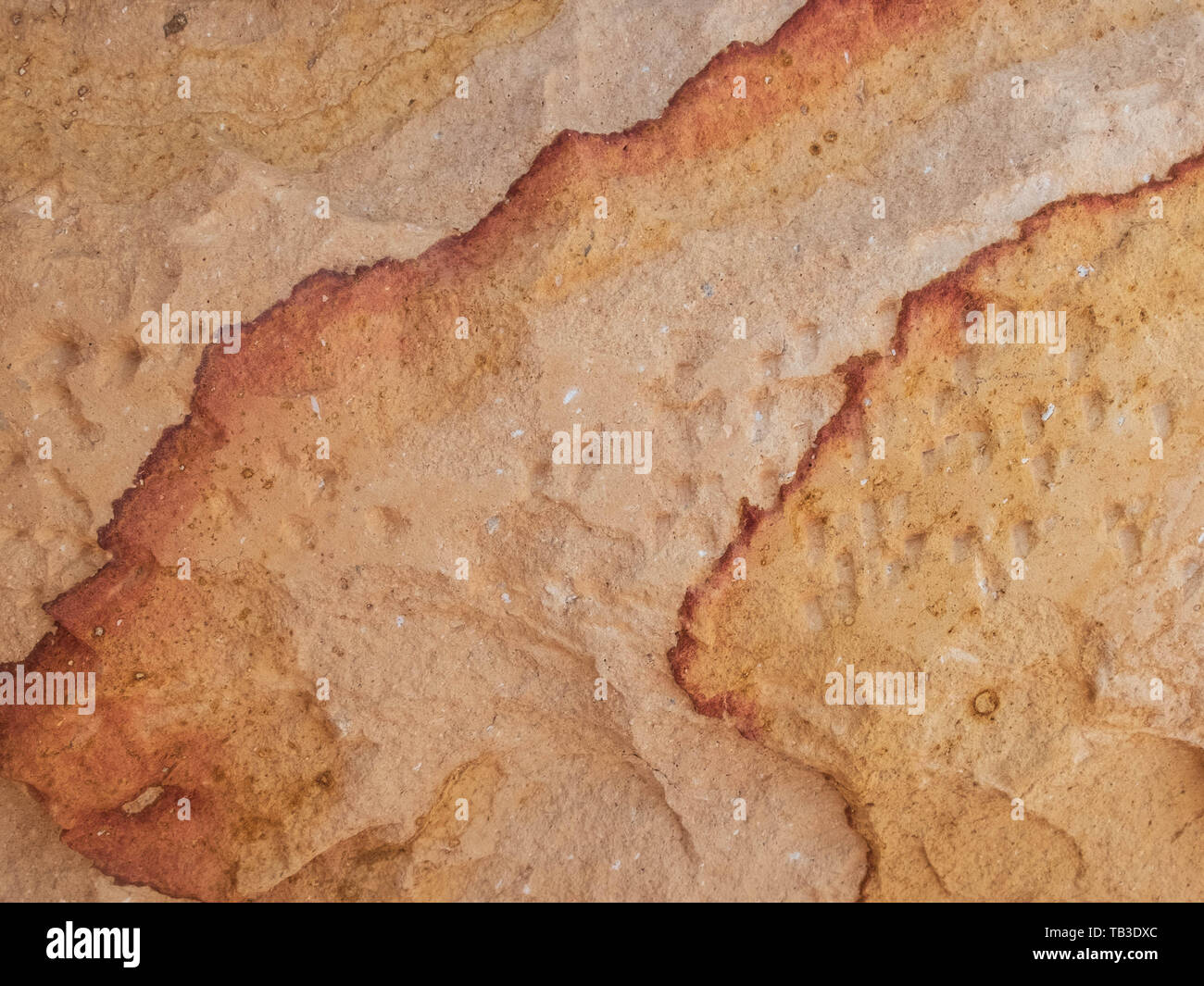 Stone weathered structure with stain rings. Background concept Stock ...