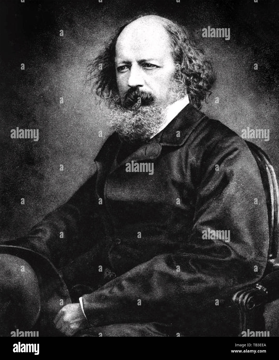 ALFRED, LORD TENNYSON (1809-1892) English poet Stock Photo - Alamy
