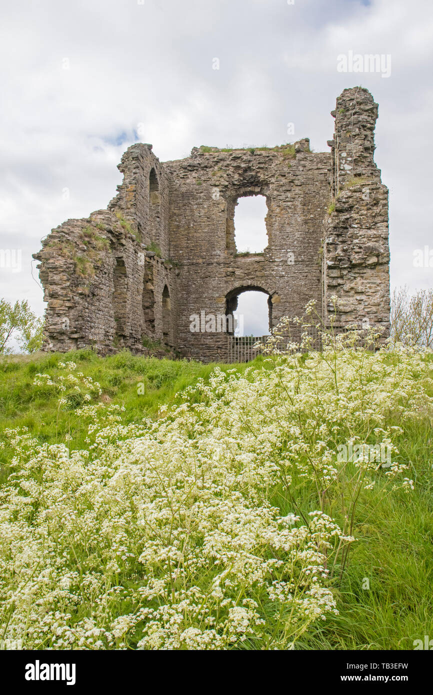 Clun Castle, Clun, Shropshire, England, UK Stock Photo - Alamy