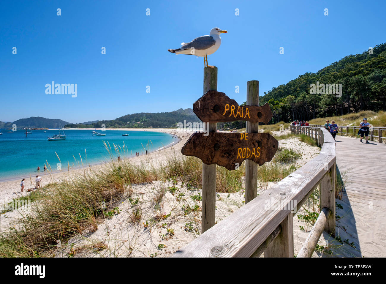 Praia das rodas galicia spain hi-res stock photography and images - Alamy