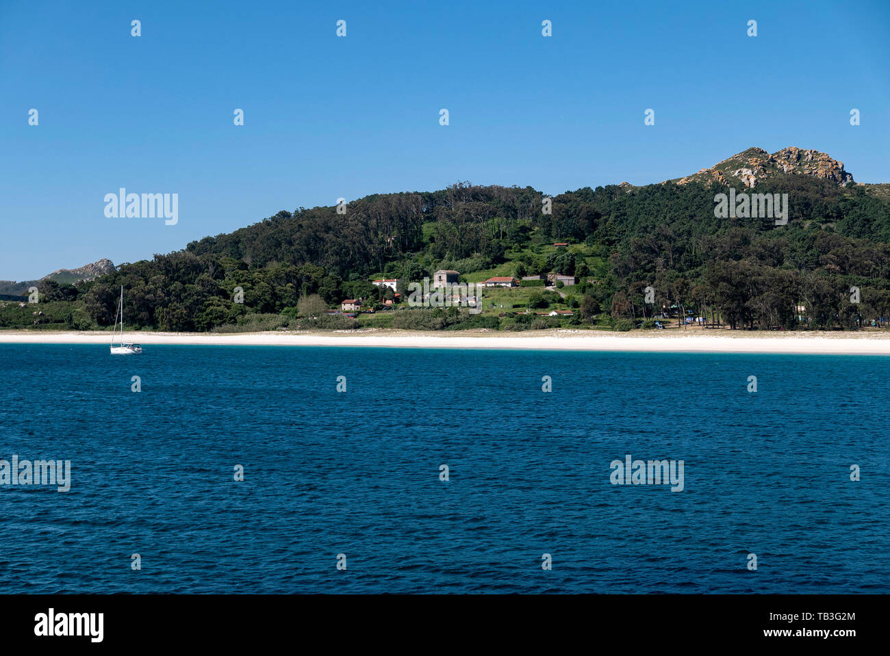 Galicia ons island hi-res stock photography and images - Alamy